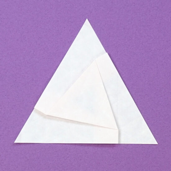 Open Equilateral Triangle Twist - Origami Tessellation Twist Database