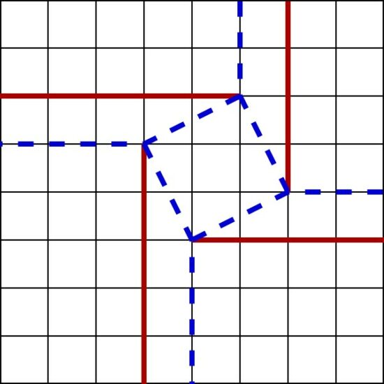 Open Square Twist - Origami Tessellation Twist Database