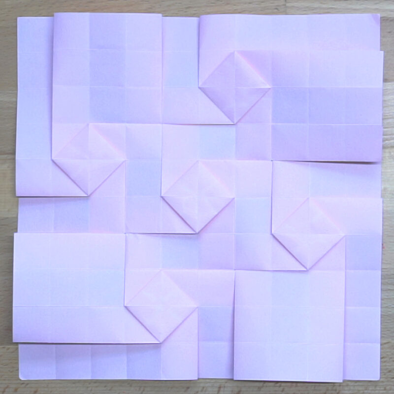 Closed Square Twist - Origami Tessellation Twist Database