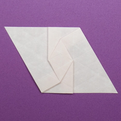 Closed Rhombus Twist - Origami Tessellation Twist Database