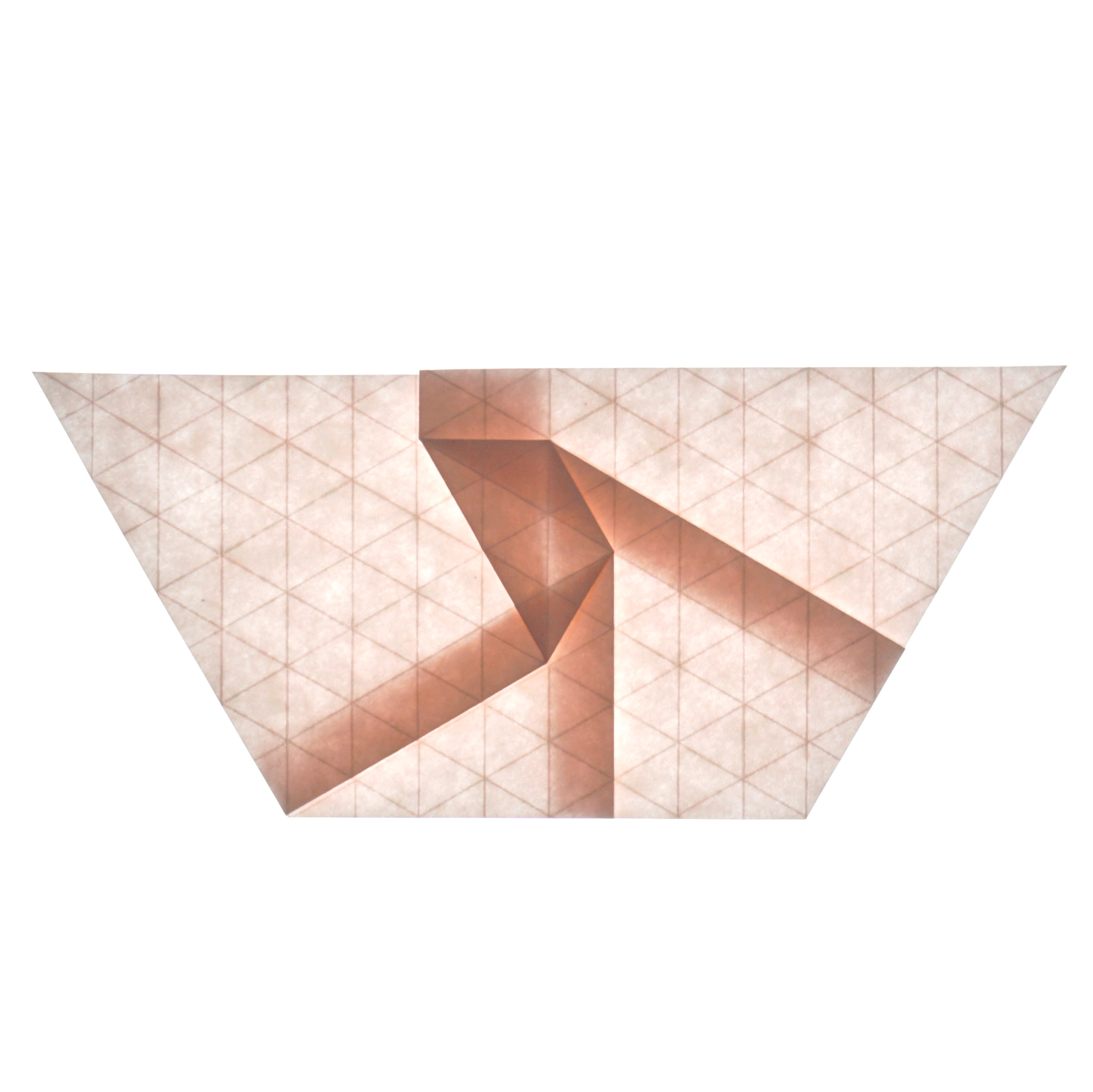 Open Trapezoid Twist - Origami Tessellation Twist Database