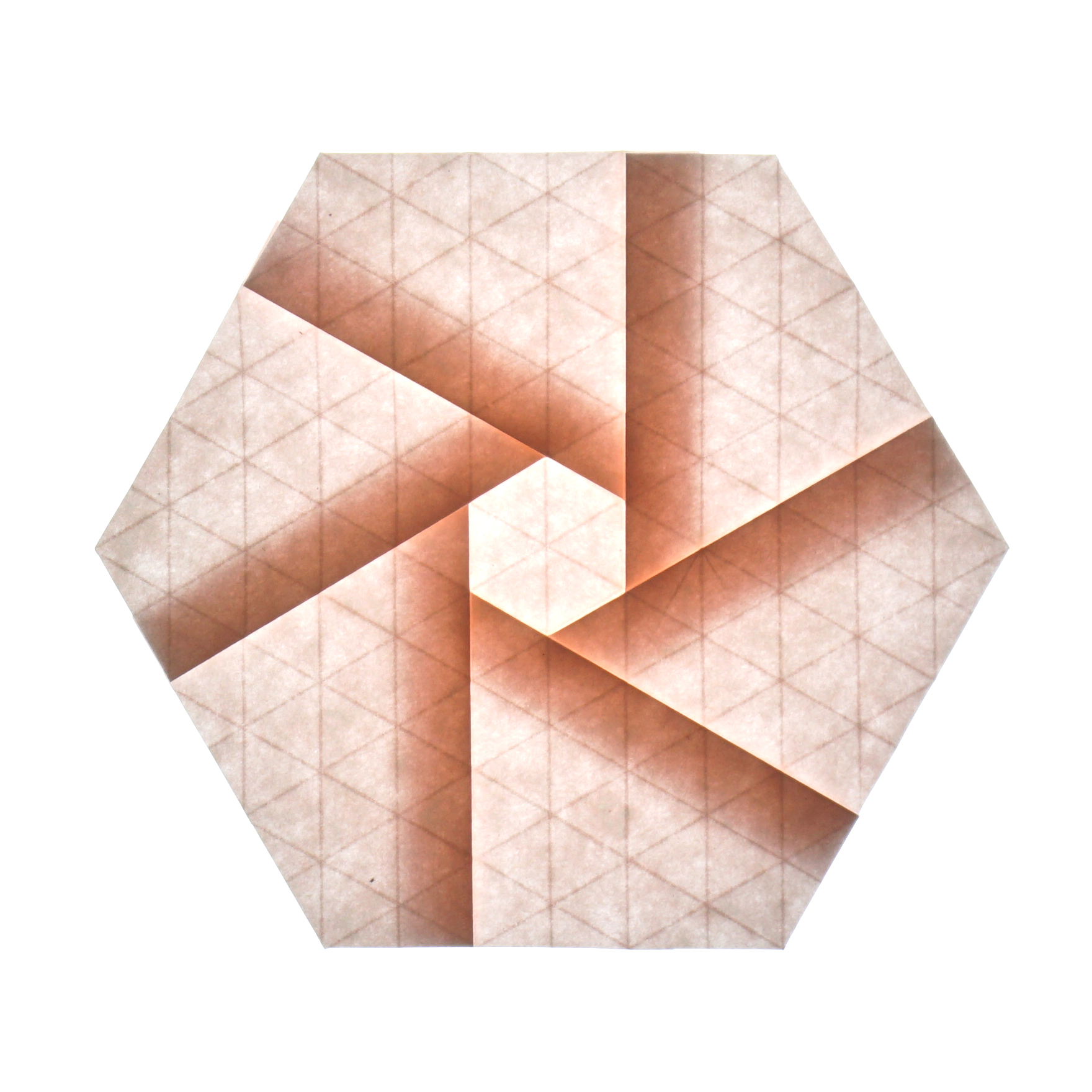 Open Hexagon Twist - Origami Tessellation Twist Database